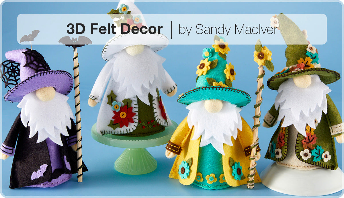 3D Felt Décor by Sandy MacIver – Spellbinders Wholesale