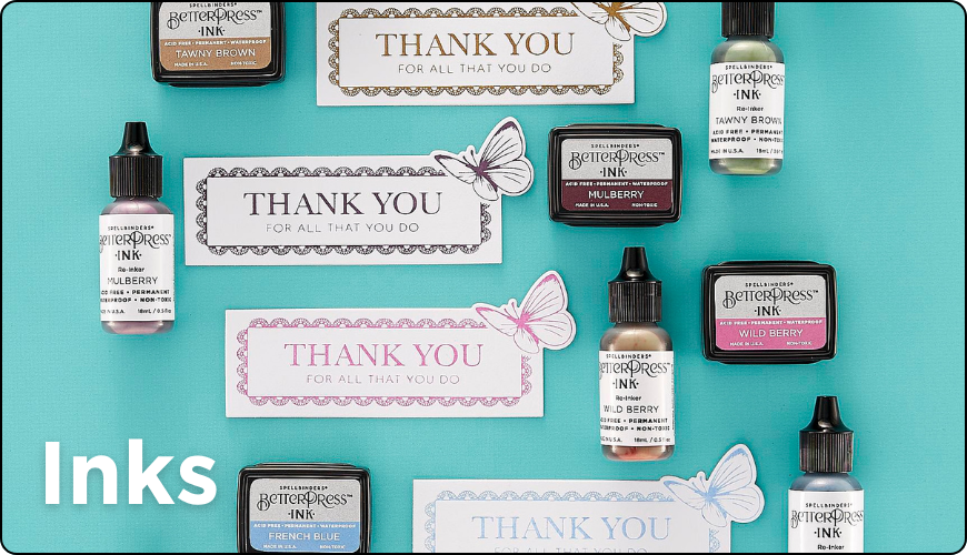 Vibrant Inks & Coloring | Spellbinders Paper Arts – Spellbinders Wholesale