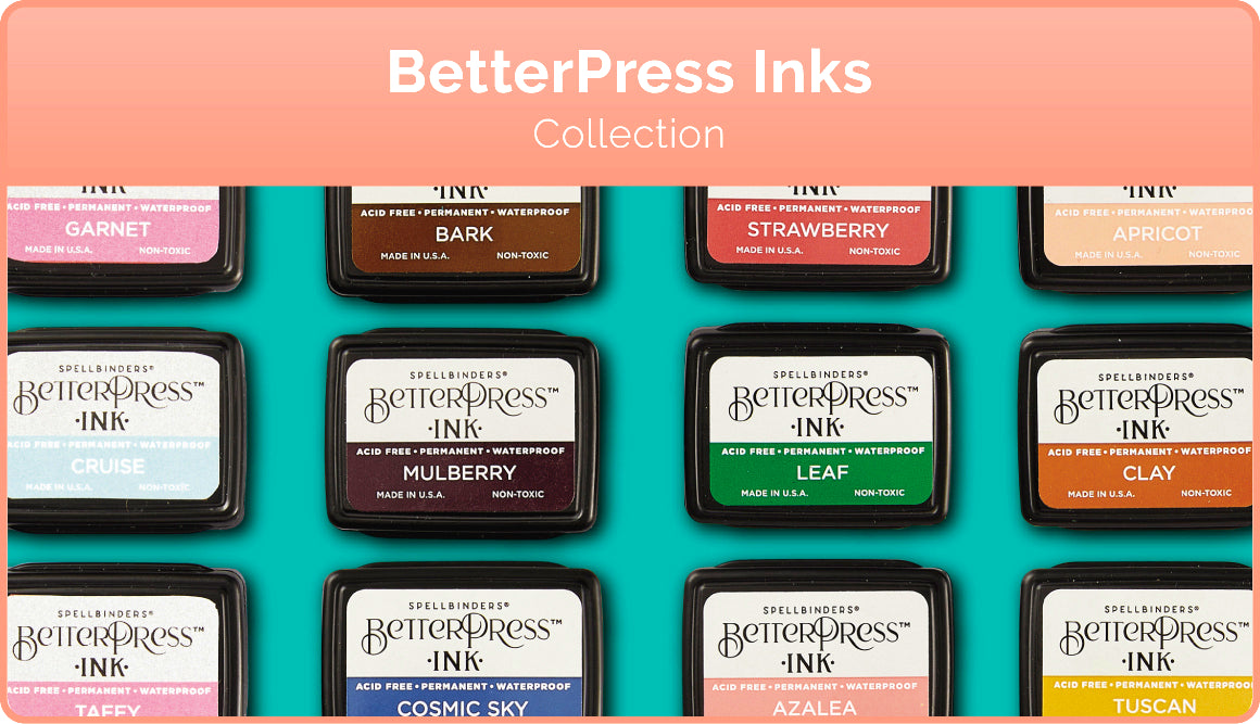 BetterPress Inks – Spellbinders Wholesale