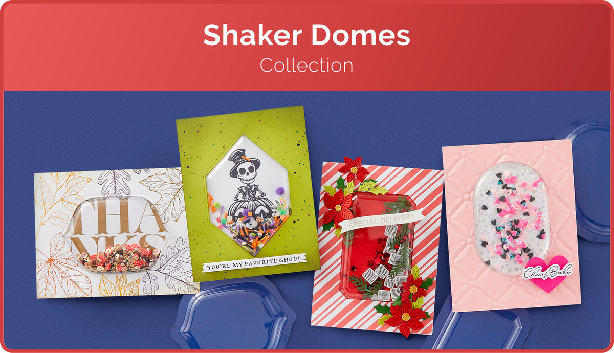 Shaker Domes – Spellbinders Wholesale