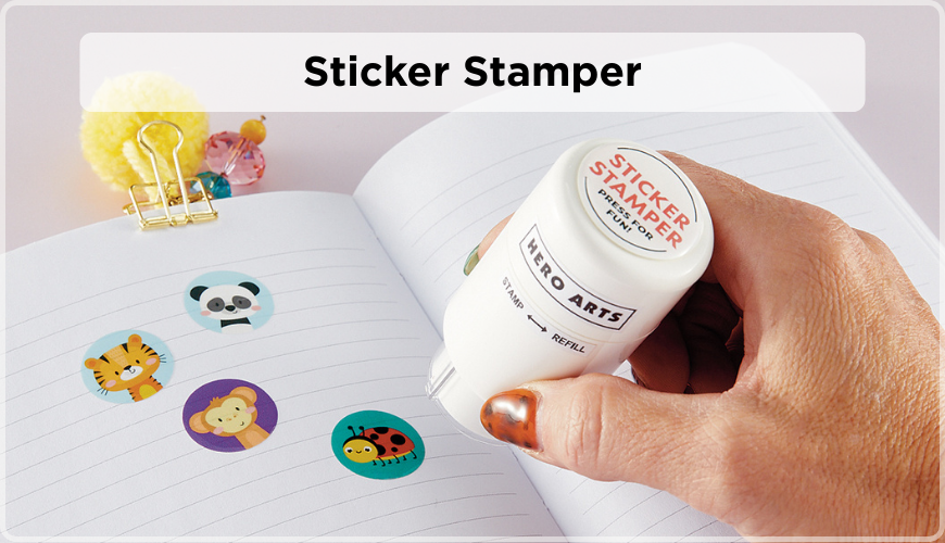 Hero Arts Sticker Stamper – Spellbinders Wholesale