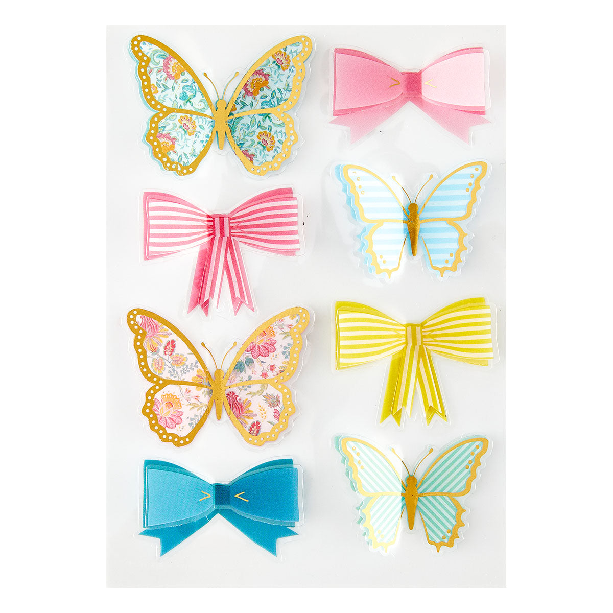 Rosie’s Studio Jubilee Butterfly & Bows Embellishments | Spellbinders ...