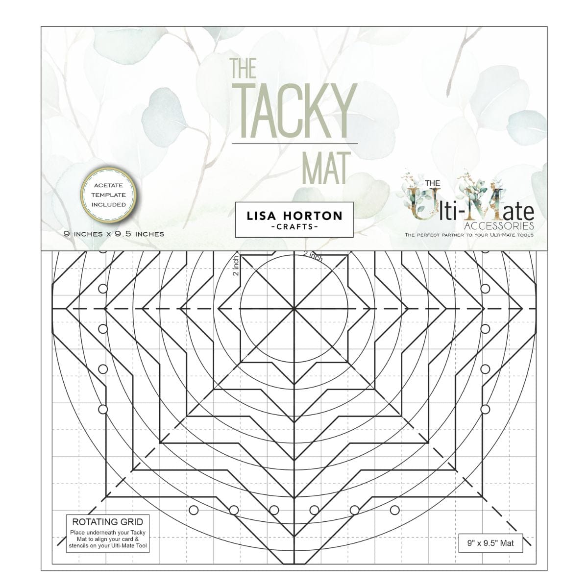 Lisa Horton Crafts - The Tacky Mat 9" x 9.5" – Spellbinders Wholesale