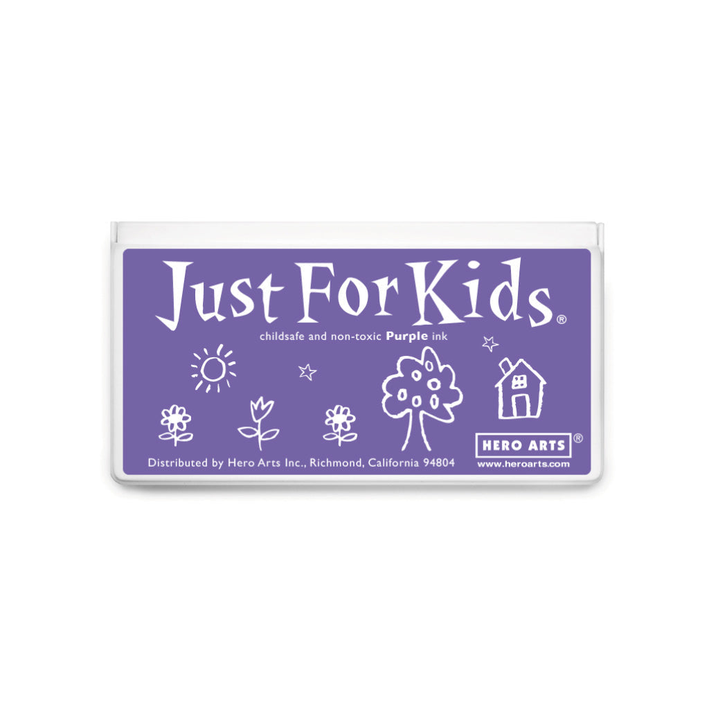 Hero Arts Jumbo Just For Kids Purple Ink Pad – Spellbinders Wholesale