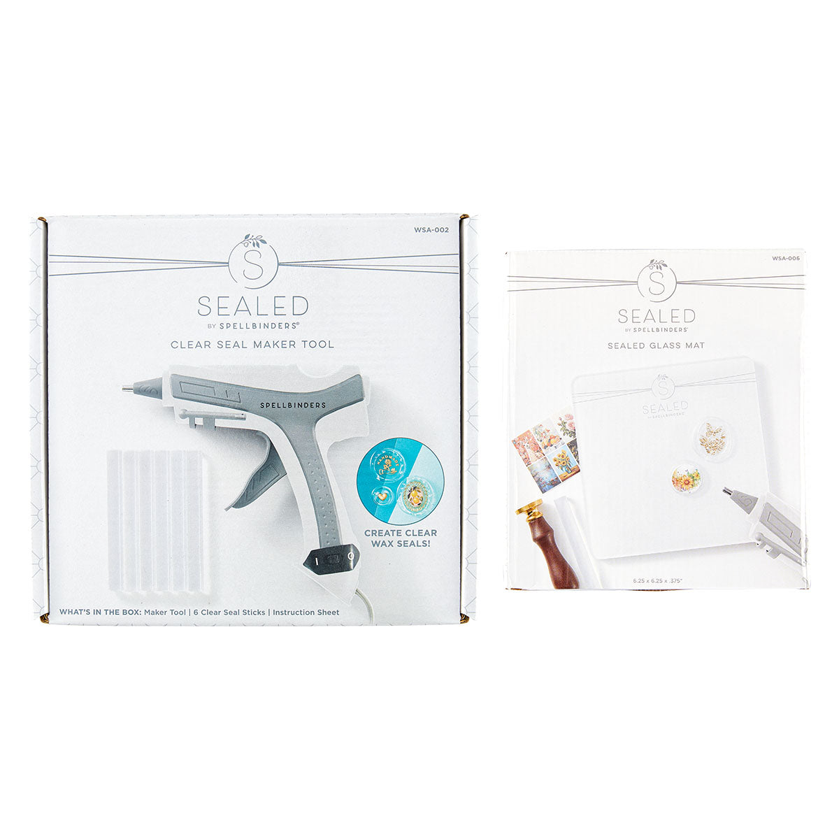 Clear Seal Maker Tool & Glass Mat Bundle – Spellbinders Wholesale