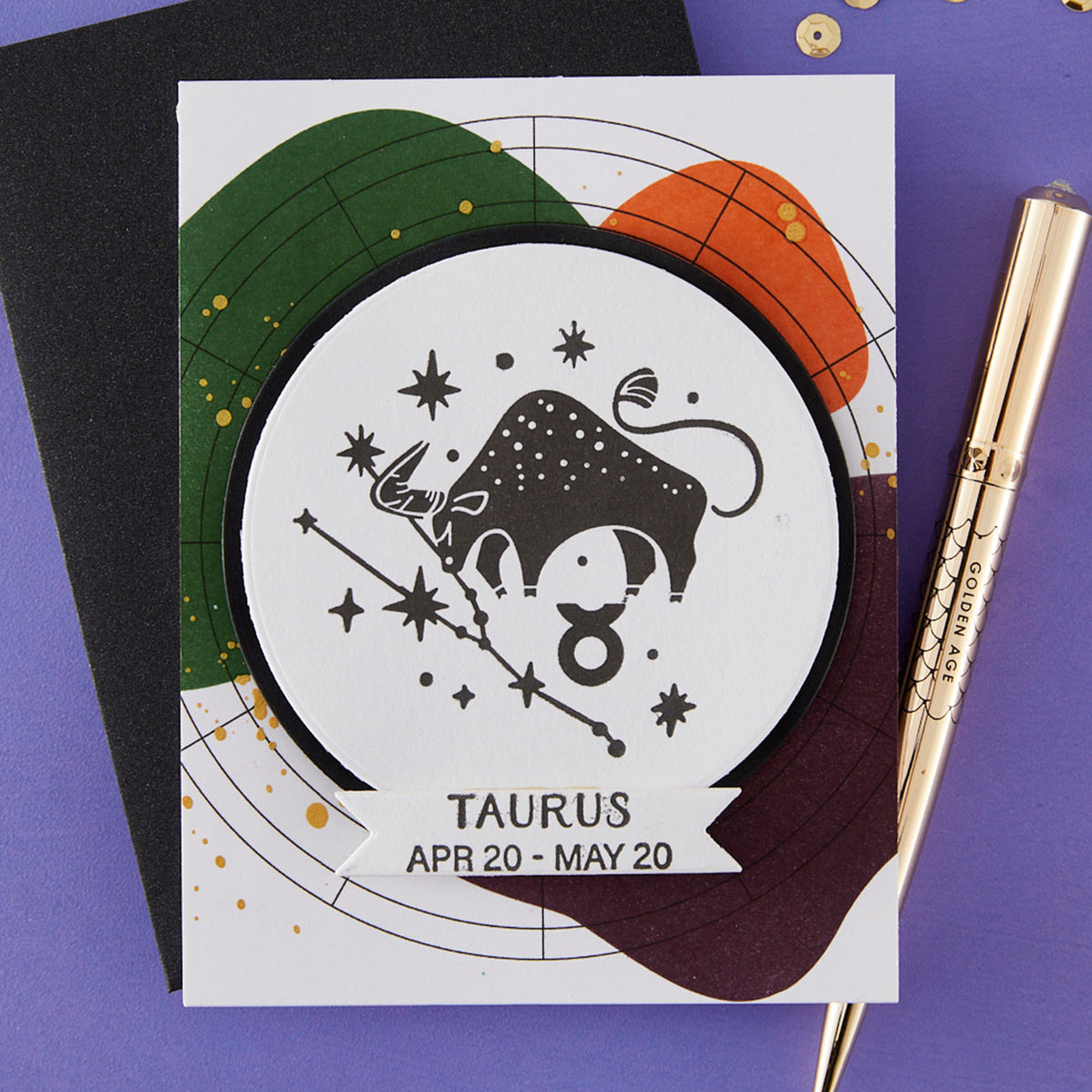 Block Print Zodiacs Registration Press + Foil Bundle | Spellbinders ...