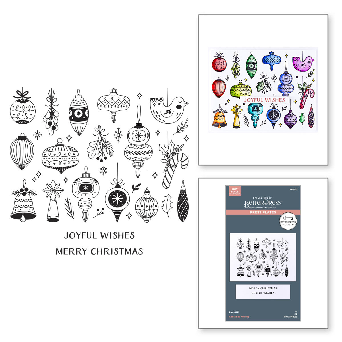 Christmas Whimsy Welcome Bundle - BetterPress Society July 2025 | Spellbinders – Spellbinders ...