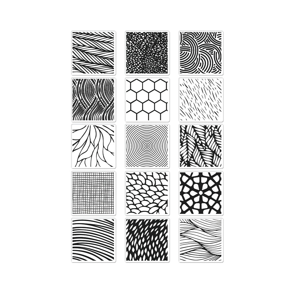 Hero Arts Texture Blocks Clear Stamps – Spellbinders Wholesale