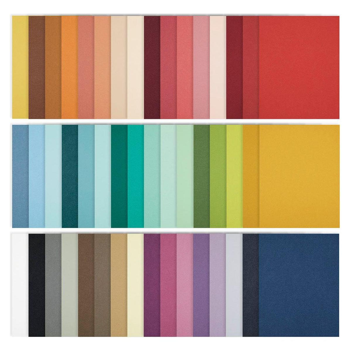 The Full 48 ColorWheel Cardstock Pack A2 - 1 each | Spellbinders ...