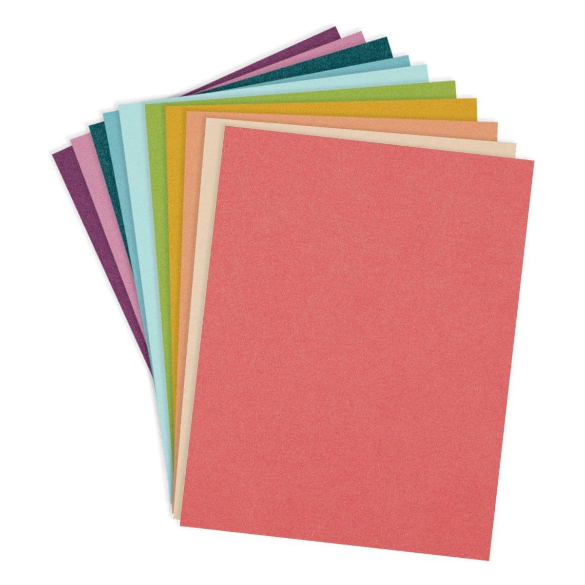 Rainbow Hues Assortment ColorWheel Cardstock 8.5" x 11" - 20 Sheets ...
