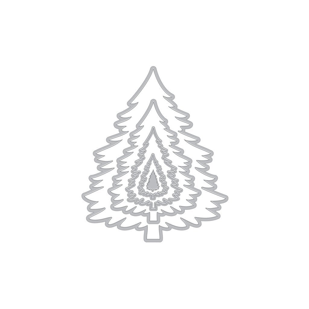 Hero Arts Fir Trees Infinity Nesting Dies – Spellbinders Wholesale