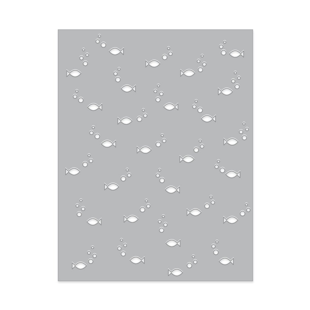 Hero Arts Fish and Bubbles Confetti Fancy Dies – Spellbinders Wholesale