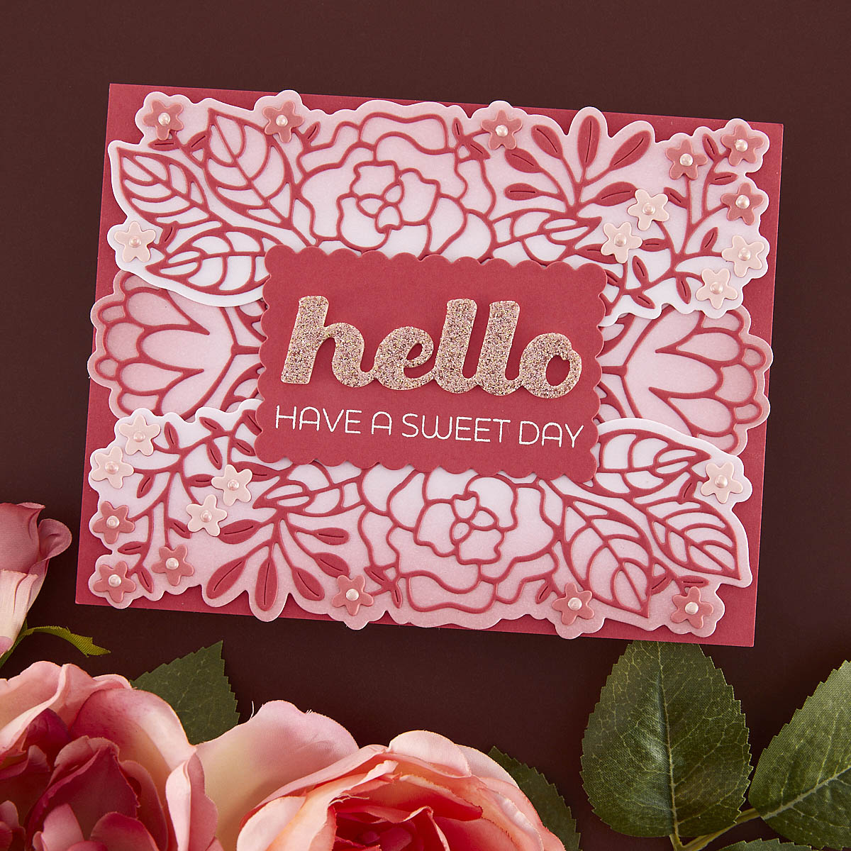 Build a Card Hello - Small Die of the Month – Spellbinders Wholesale