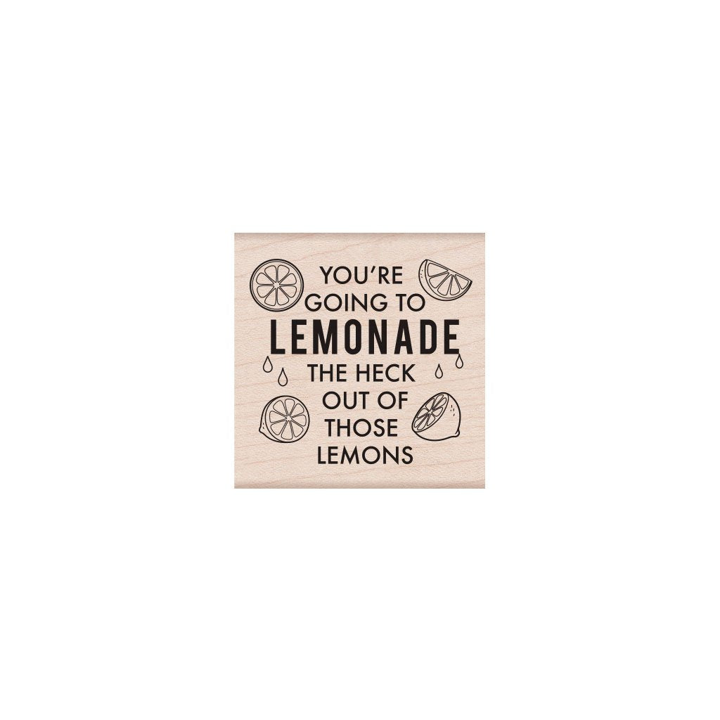 Hero Arts Lemonade Message Wood Stamps – Spellbinders Wholesale