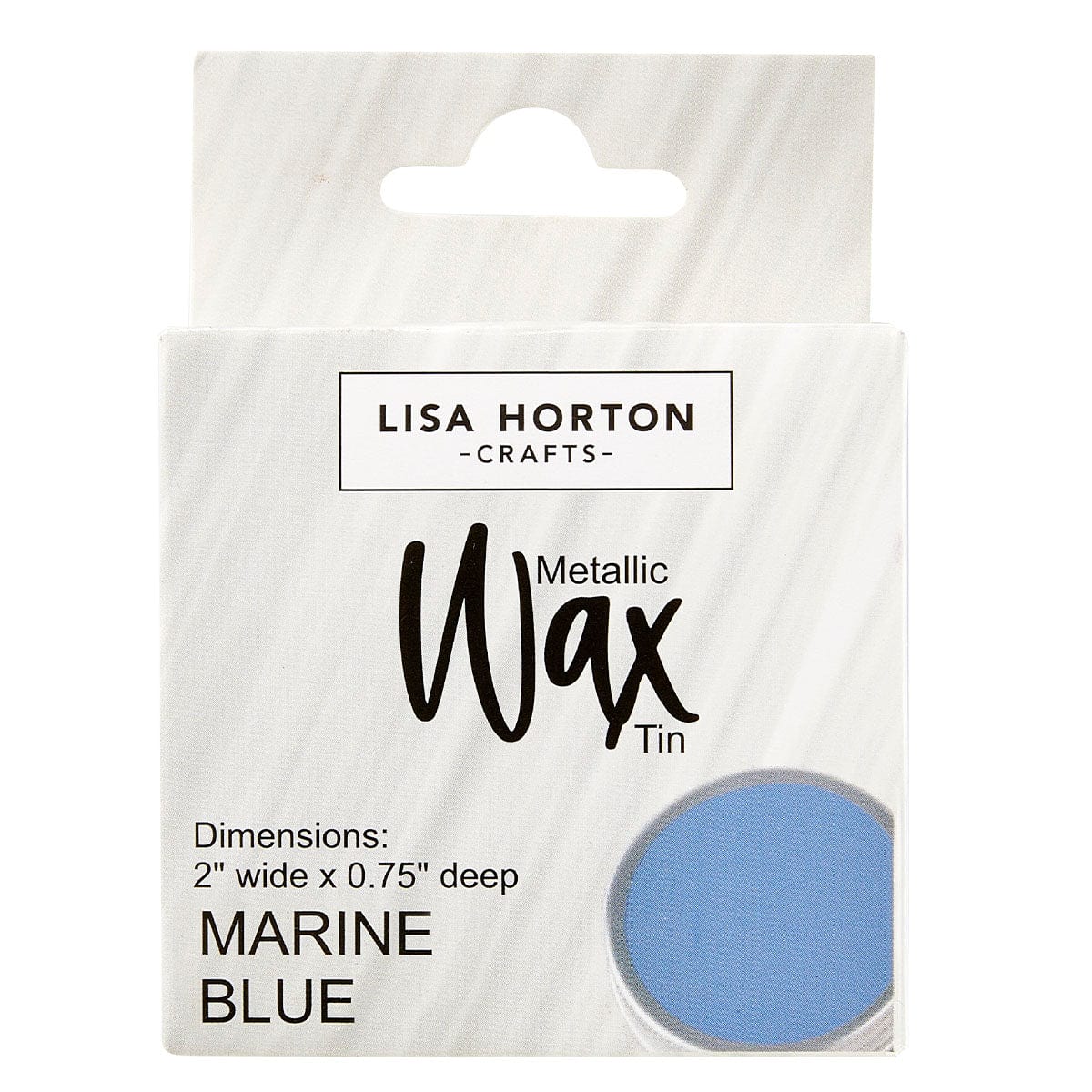 Lisa Horton Crafts Water Based Wax Tin - Marine Blue #293 ...