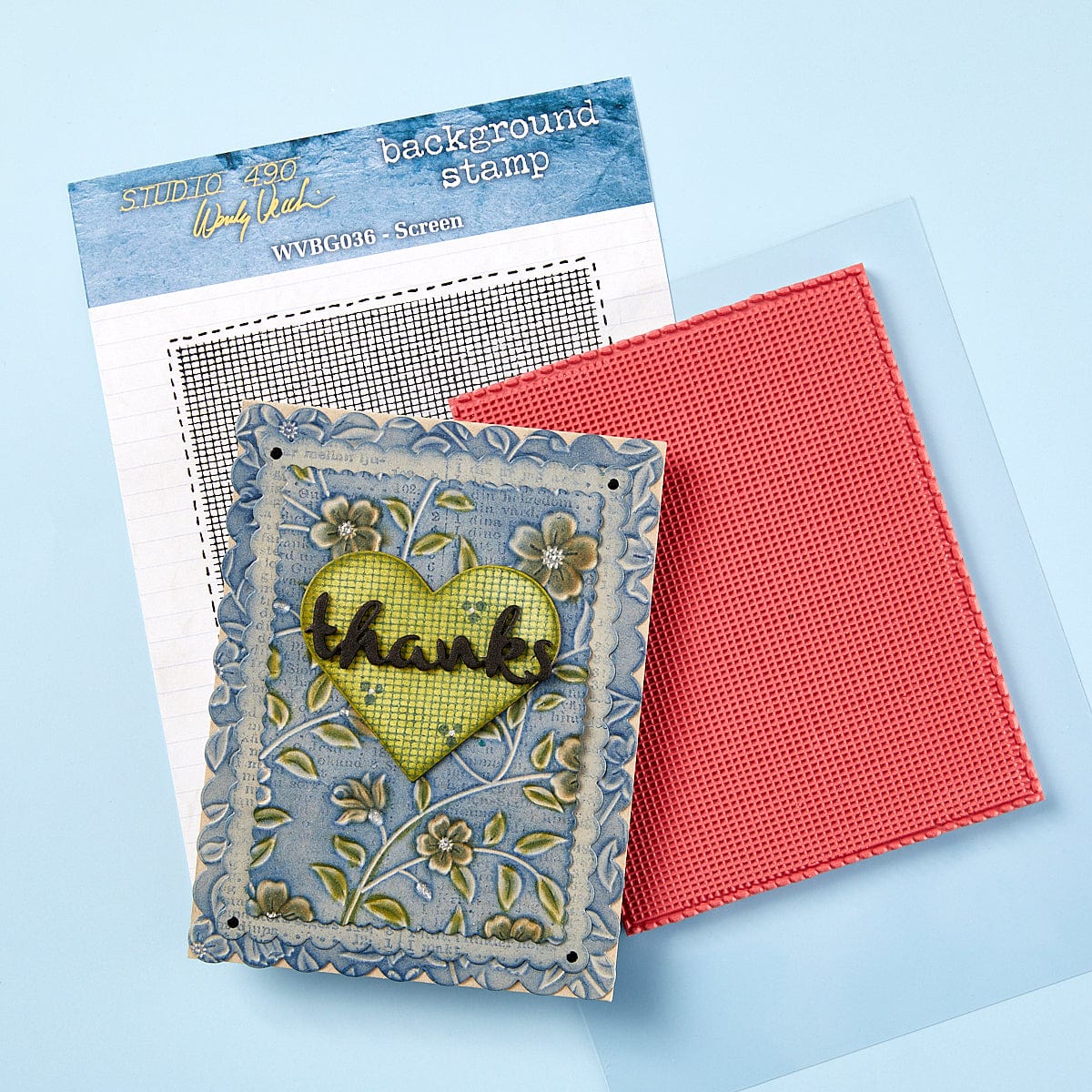 Stampers Anonymous - Wendy Vecchi Background Stamp - Screen ...
