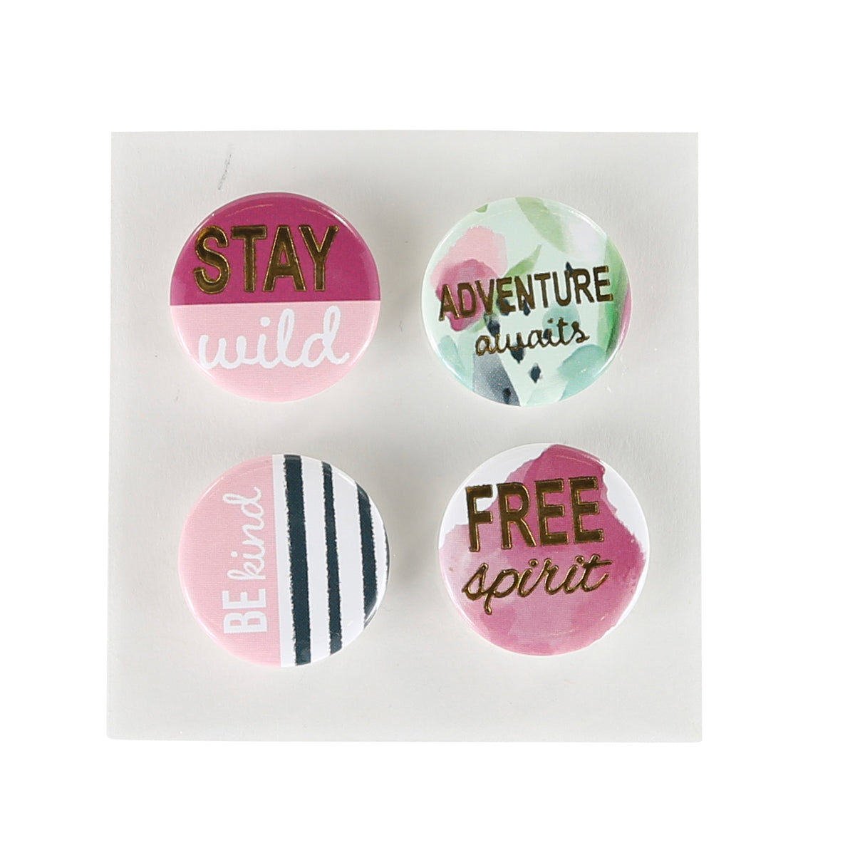 Stay Wild Buttons – Spellbinders Wholesale